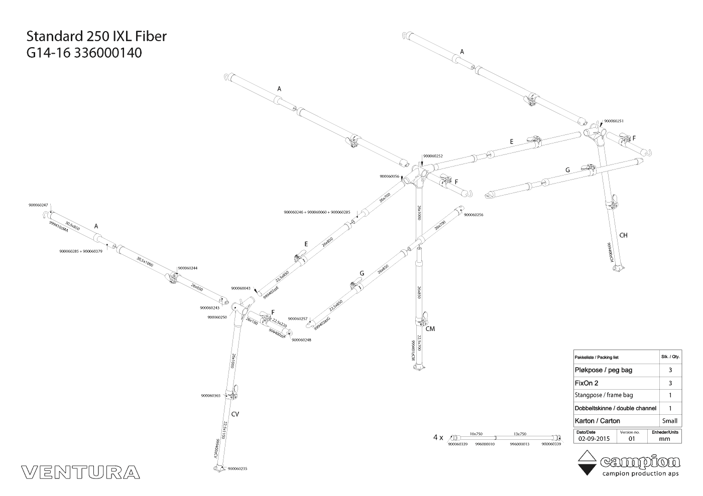 Ventura Standard 250