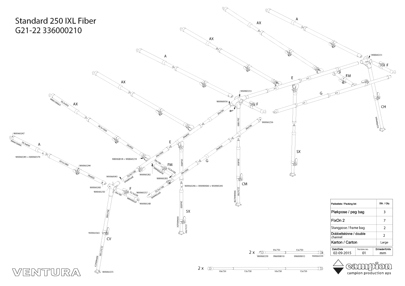 Ventura Standard 250