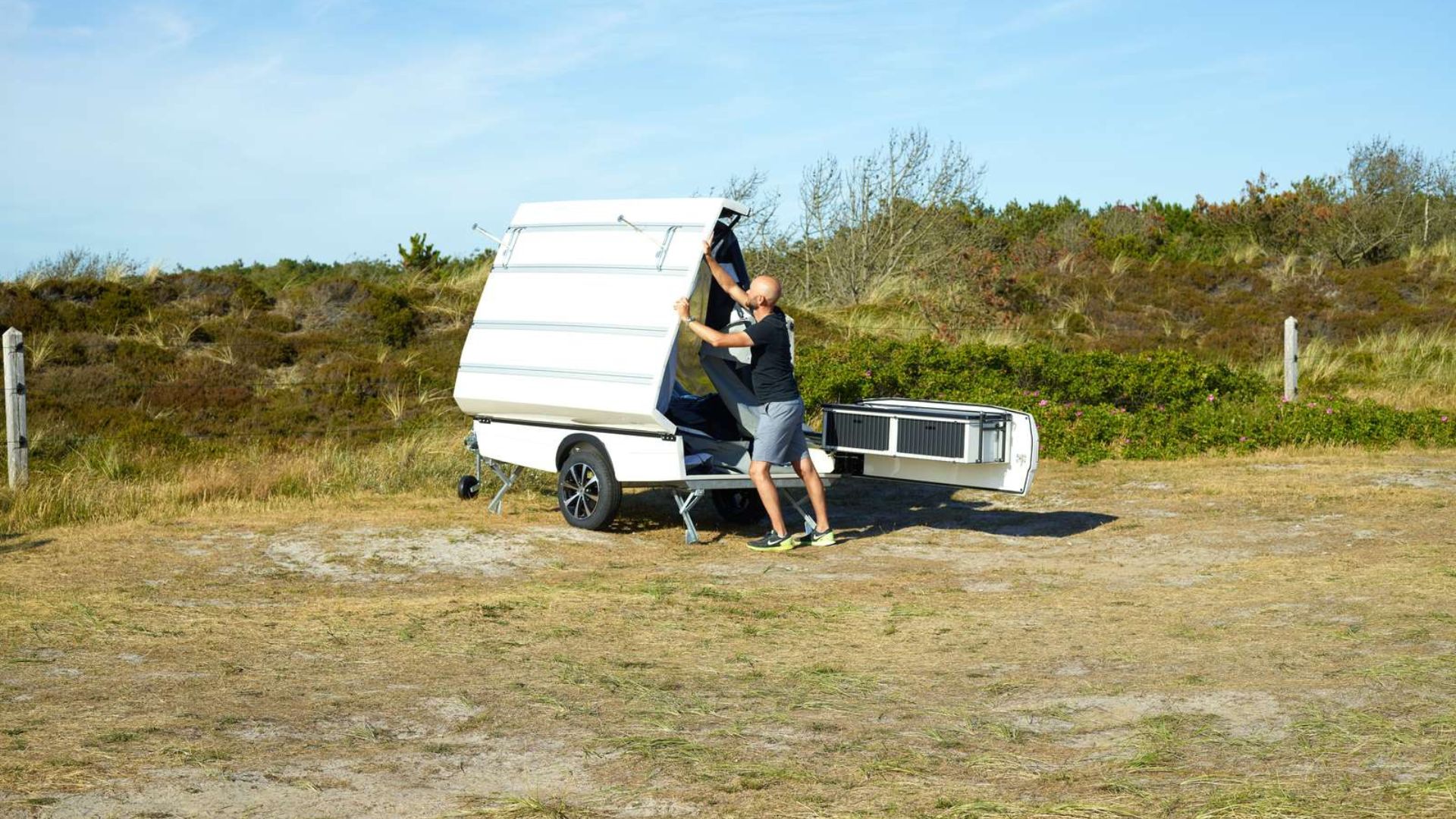 Sådan stiller du Camp-let op